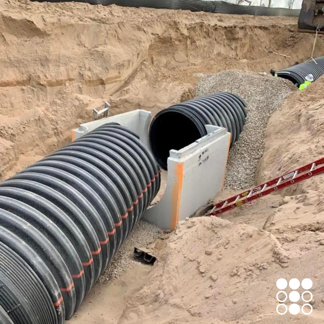 Tubo PEAD Corrugado para para sistema de drenaje en El Paso, Texas ...